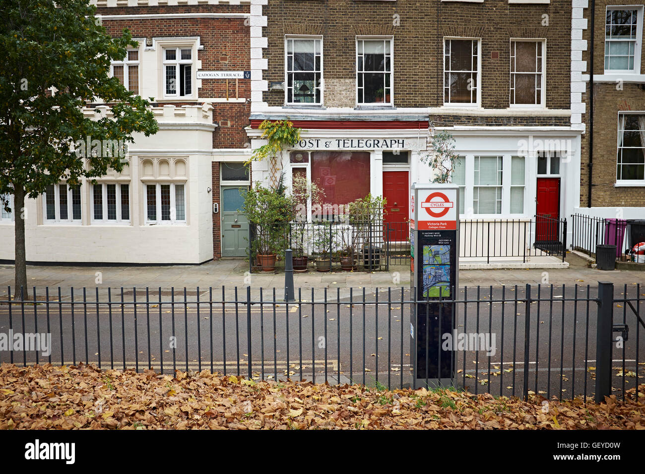 The areas surrounding the Olympic park in the Hackney Wick and ...