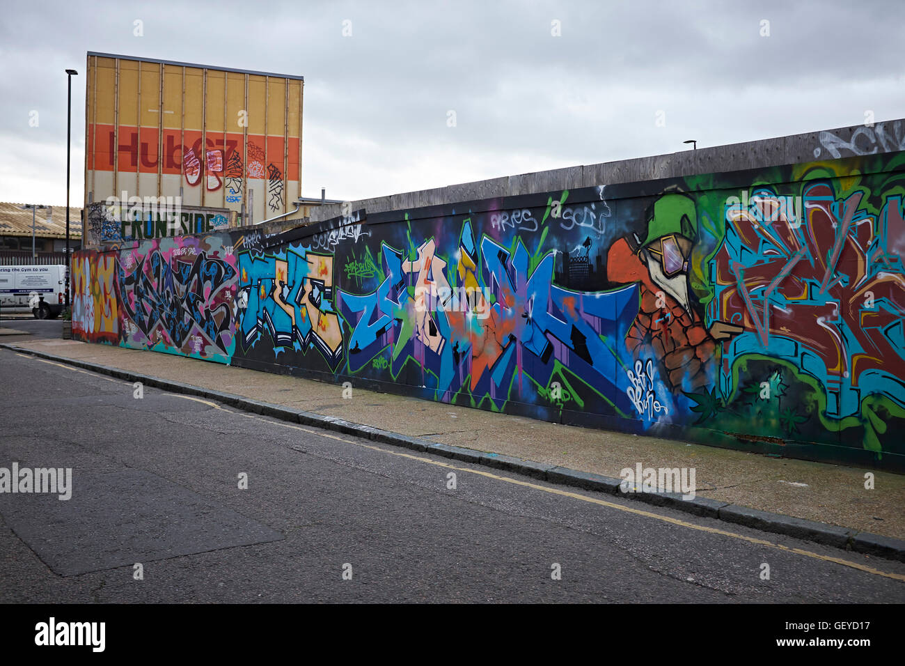 The areas surrounding the Olympic park in the Hackney Wick and ...
