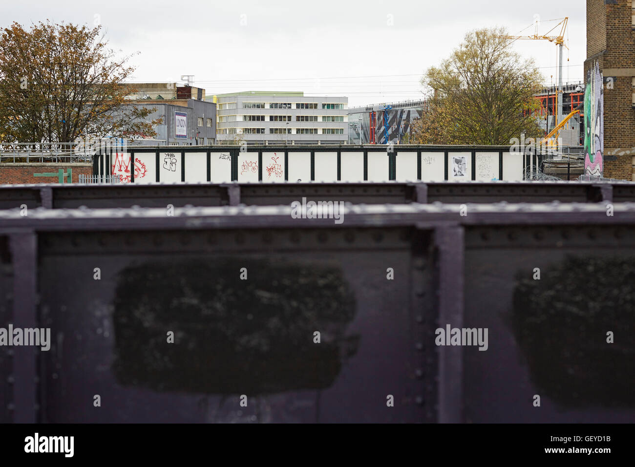 The areas surrounding the Olympic park in the Hackney Wick and ...