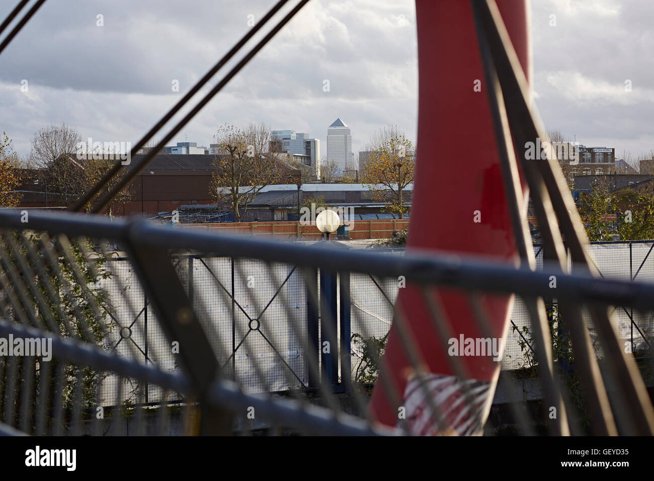 The areas surrounding the Olympic park in the Hackney Wick and ...
