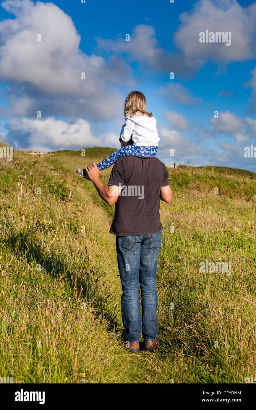 Shoulder ride hi-res stock photography and images - Alamy