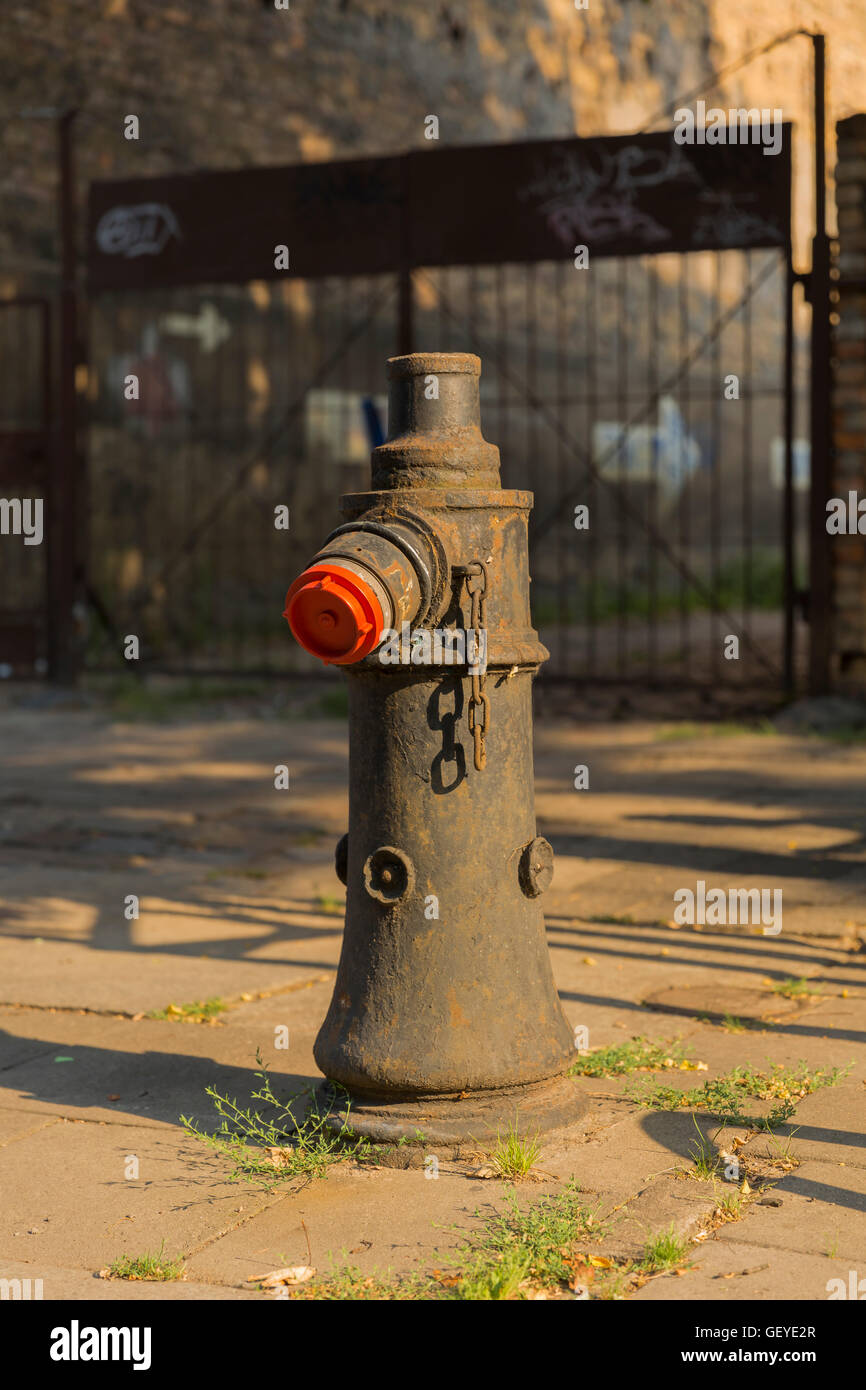 Old hydrant in Poznan Poland Stock Photo - Alamy