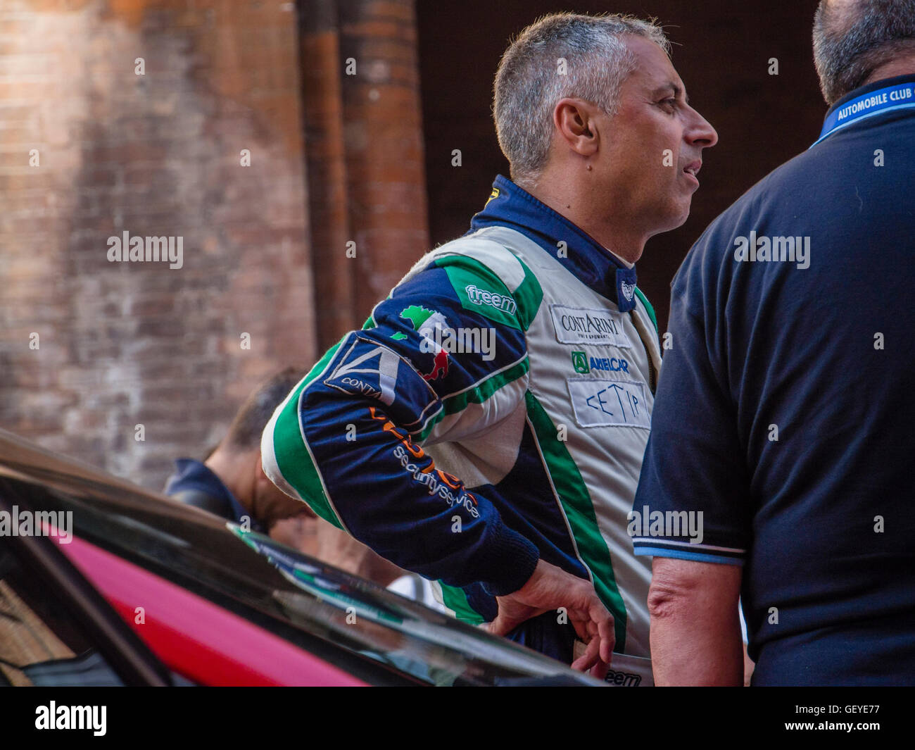 Cremona Historical Rally Circuit 2016 , ceremony, drivers, co pilots ...