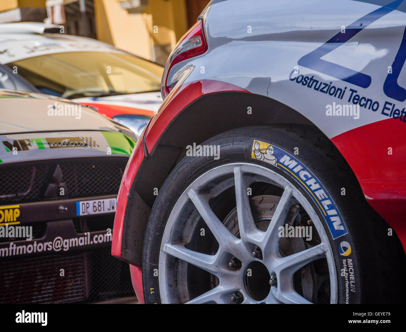 Cremona Historical Rally Circuit 2016 , ceremony, drivers, co pilots ...