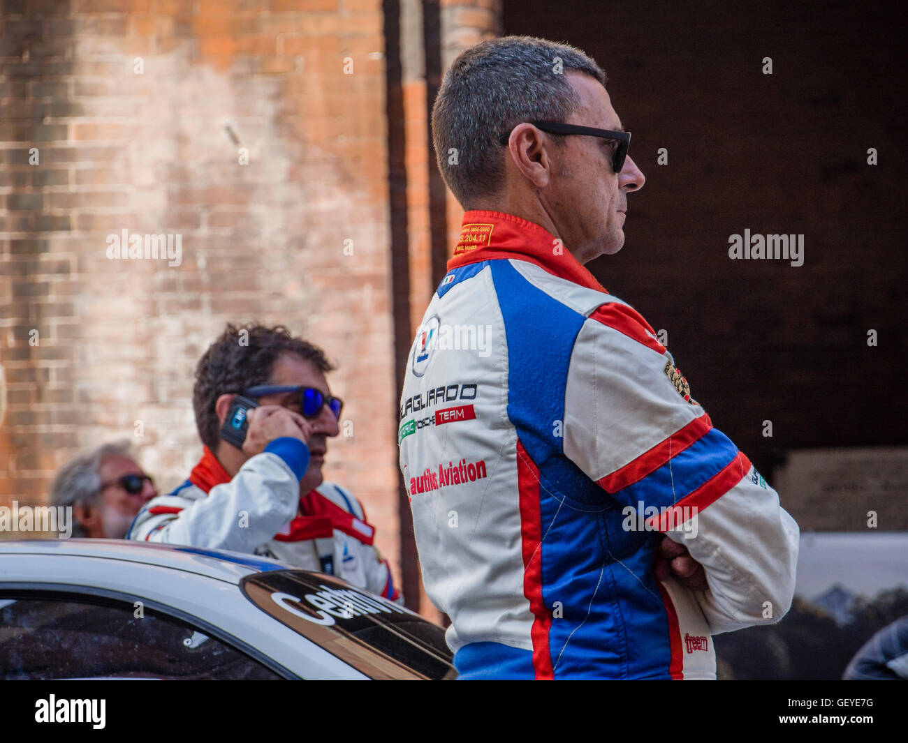 Cremona Historical Rally Circuit 2016 , ceremony, drivers, co pilots ...