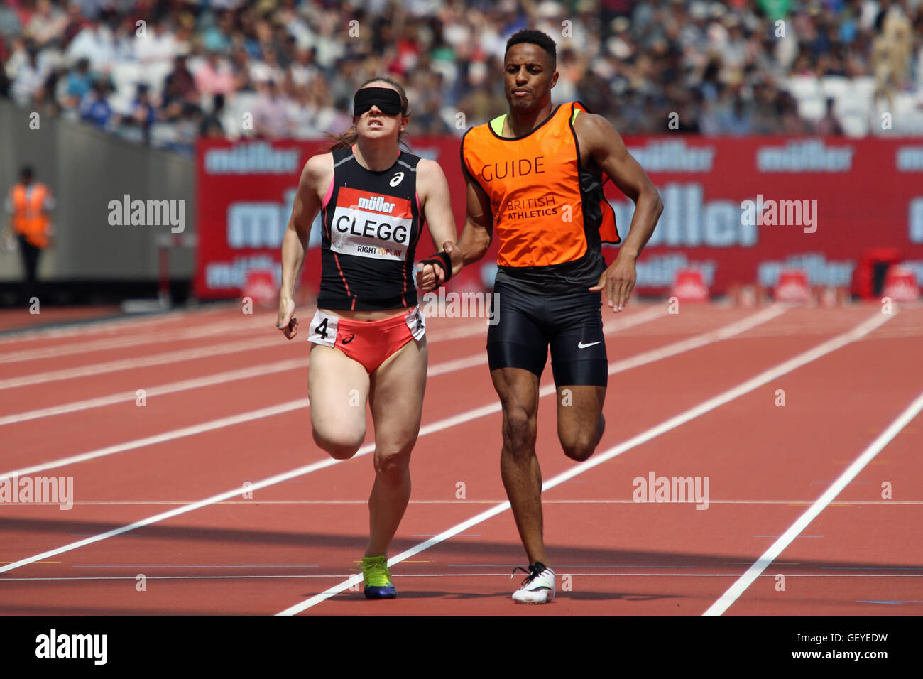 Libby clegg winning 200m hi-res stock photography and images - Alamy