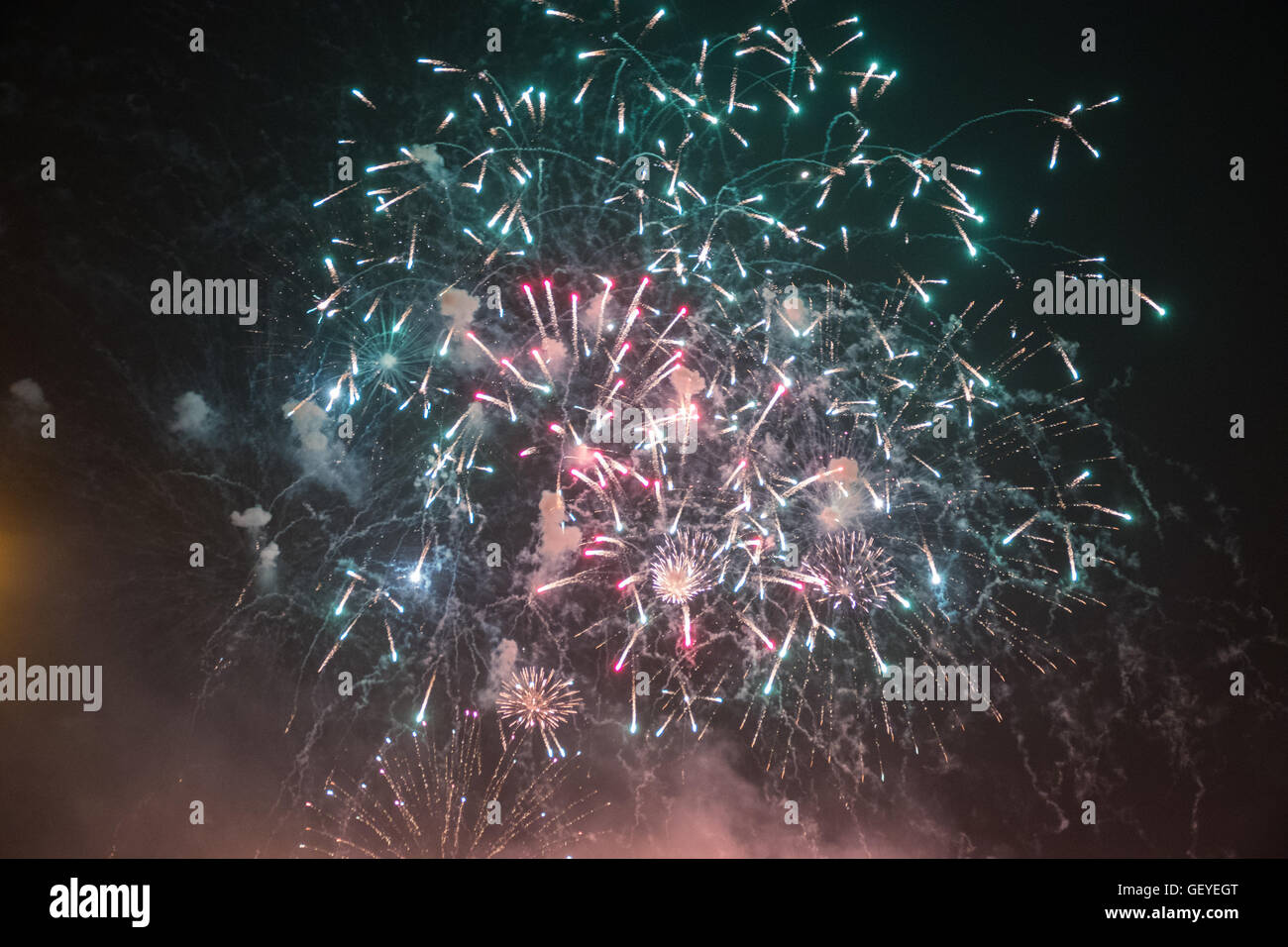 Fireworks festival in moscow hi-res stock photography and images - Alamy