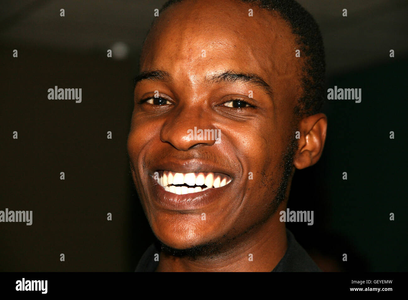 African Man Smiling, South Africa Stock Photo - Alamy
