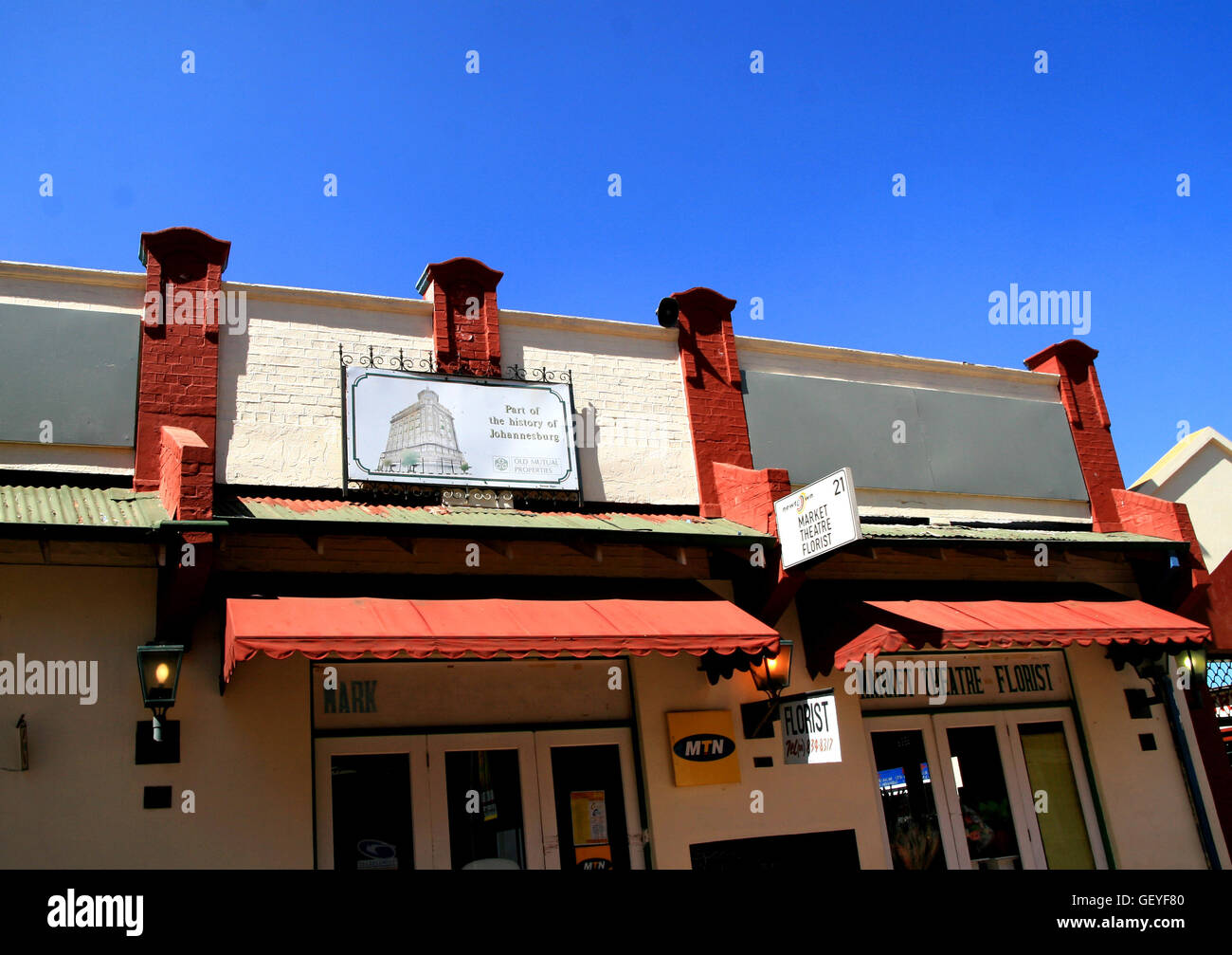 Market Theatre Site, Johannesburg Newtown, Gauteng, South Africa Stock ...