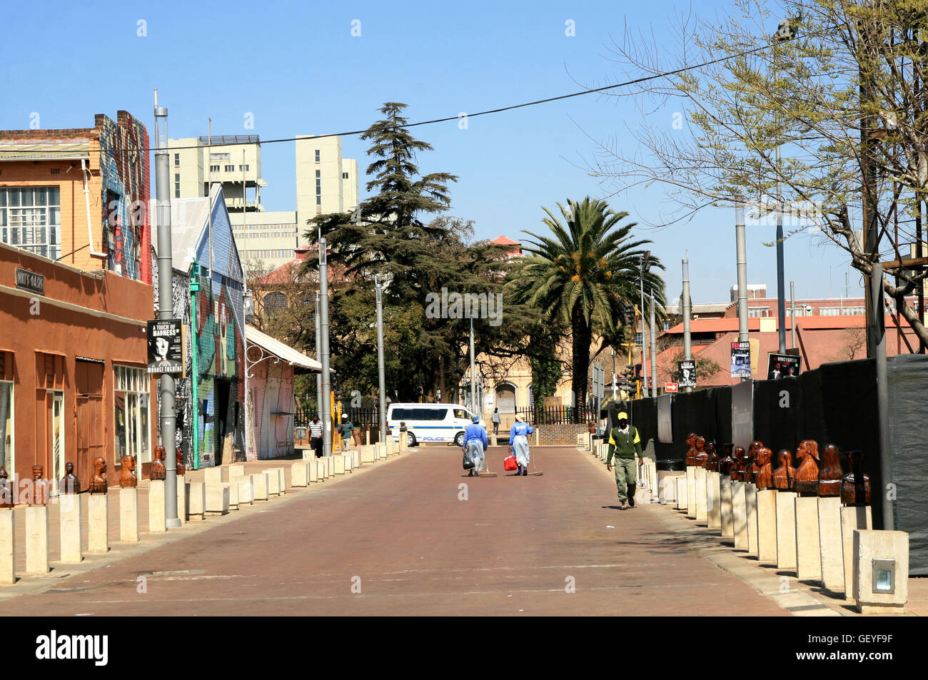 Johannesburg Newtown Street Scene, South Africa Stock Photo - Alamy