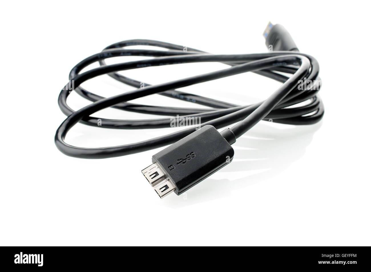 Usb power cable on Cut Out Stock Images & Pictures - Alamy