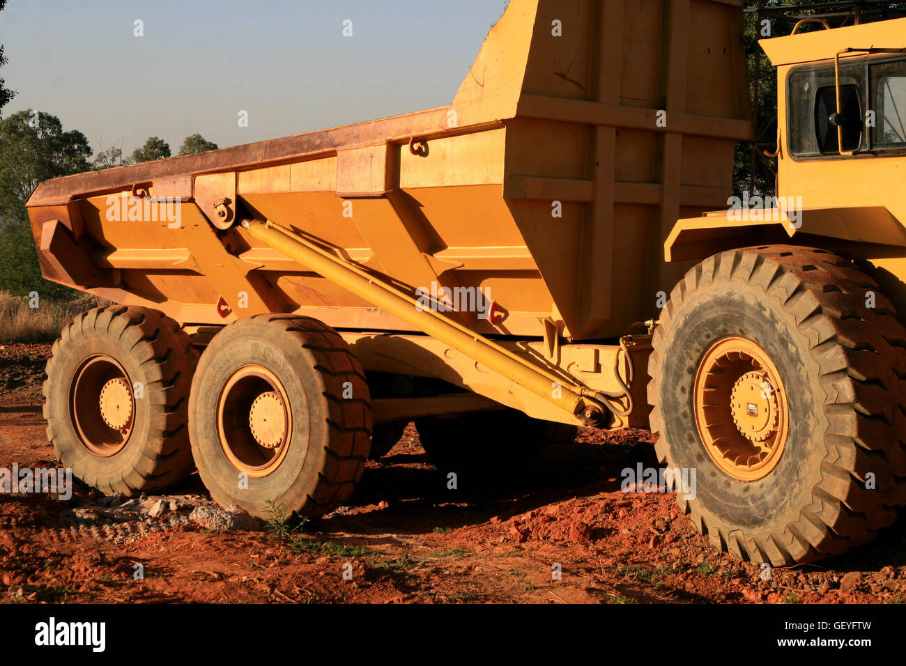 Earth Moving Machinery, Gauteng, South Africa Stock Photo - Alamy