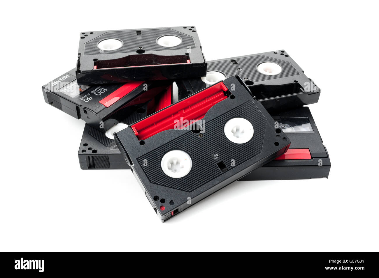 closeup detail of 8mm video cassette Stock Photo - Alamy