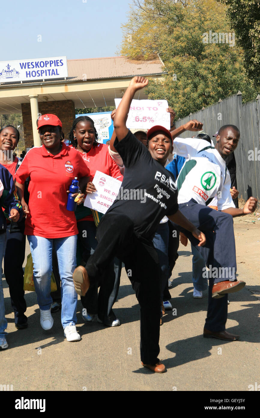 Weskoppies hospital strike hi-res stock photography and images - Alamy