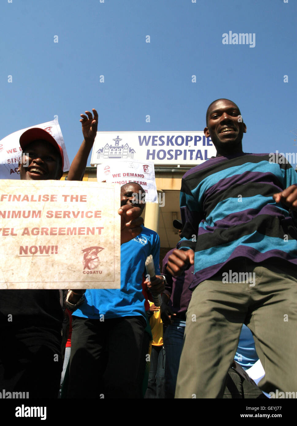 Weskoppies hospital strike hi-res stock photography and images - Alamy