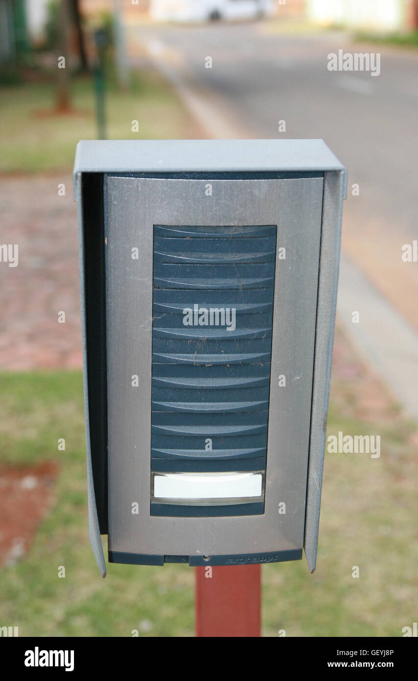 Intercom buzzer hi-res stock photography and images - Alamy