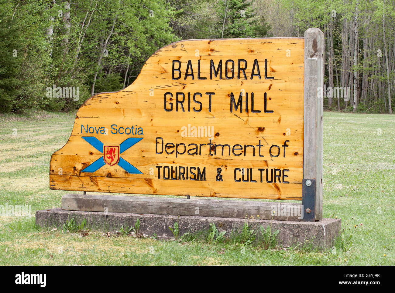 Balmoral grist mill hi-res stock photography and images - Alamy