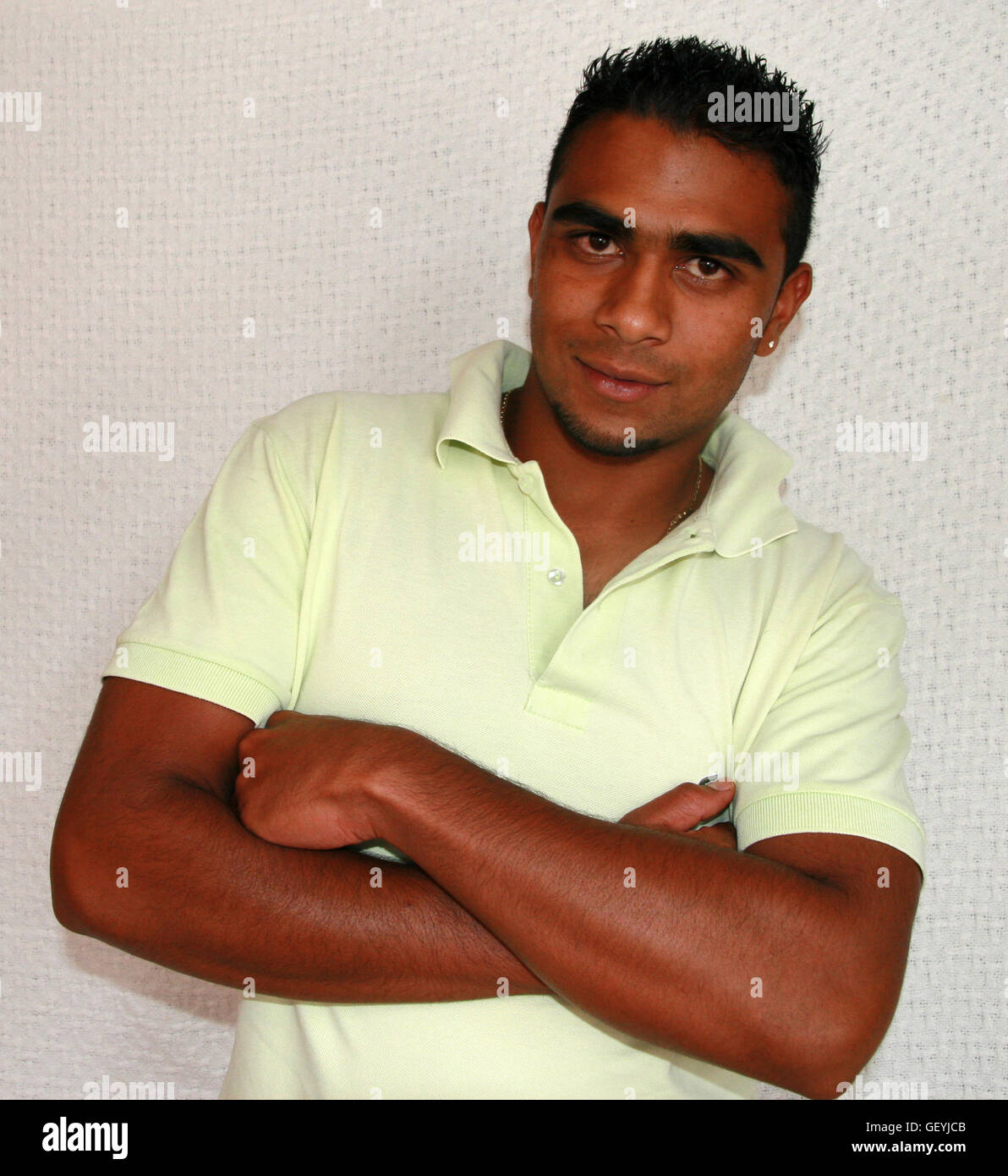 Portrait of indian male model hi-res stock photography and images - Alamy