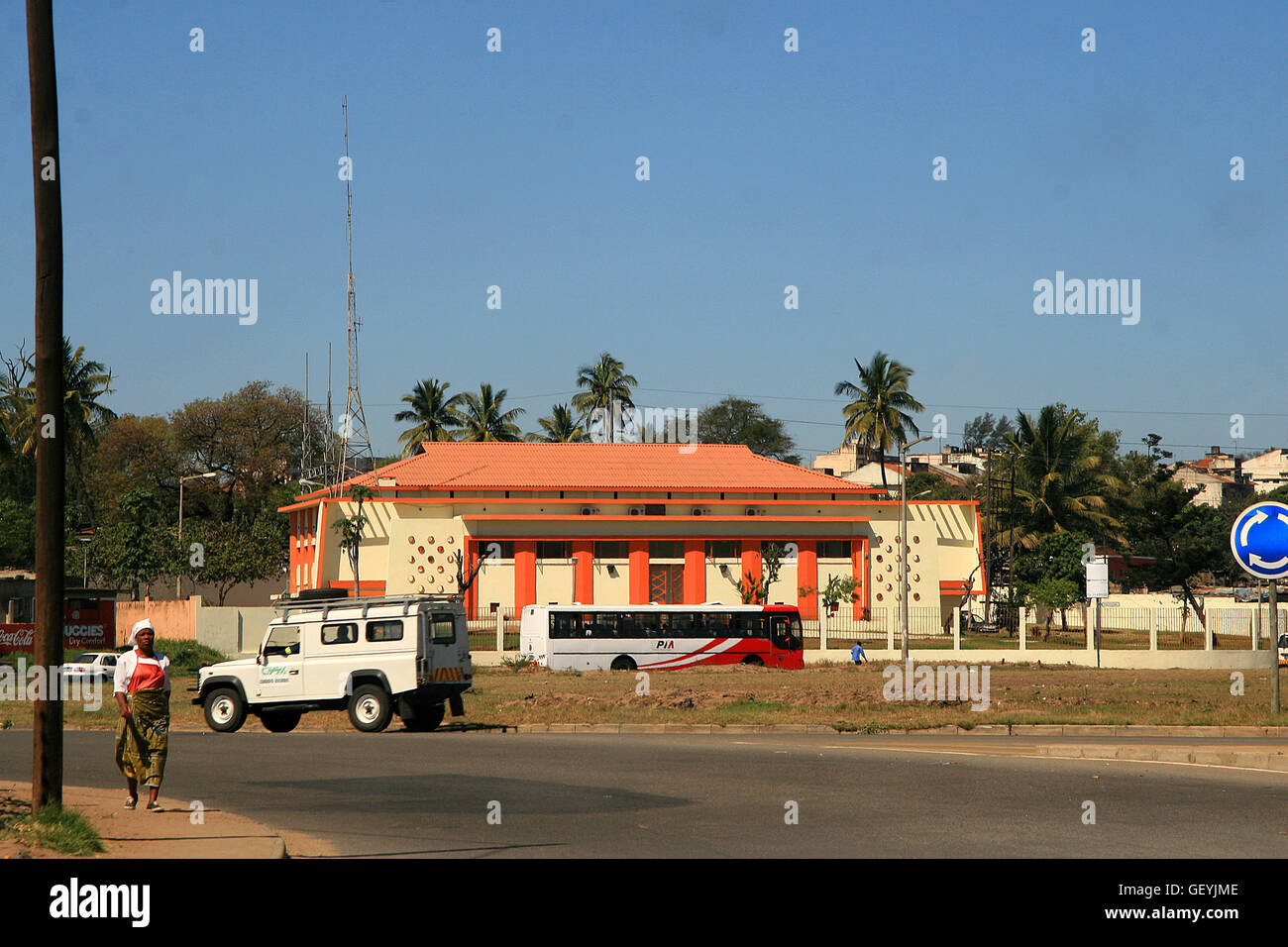 Street scene, Maputo, Mozambique Stock Photo - Alamy