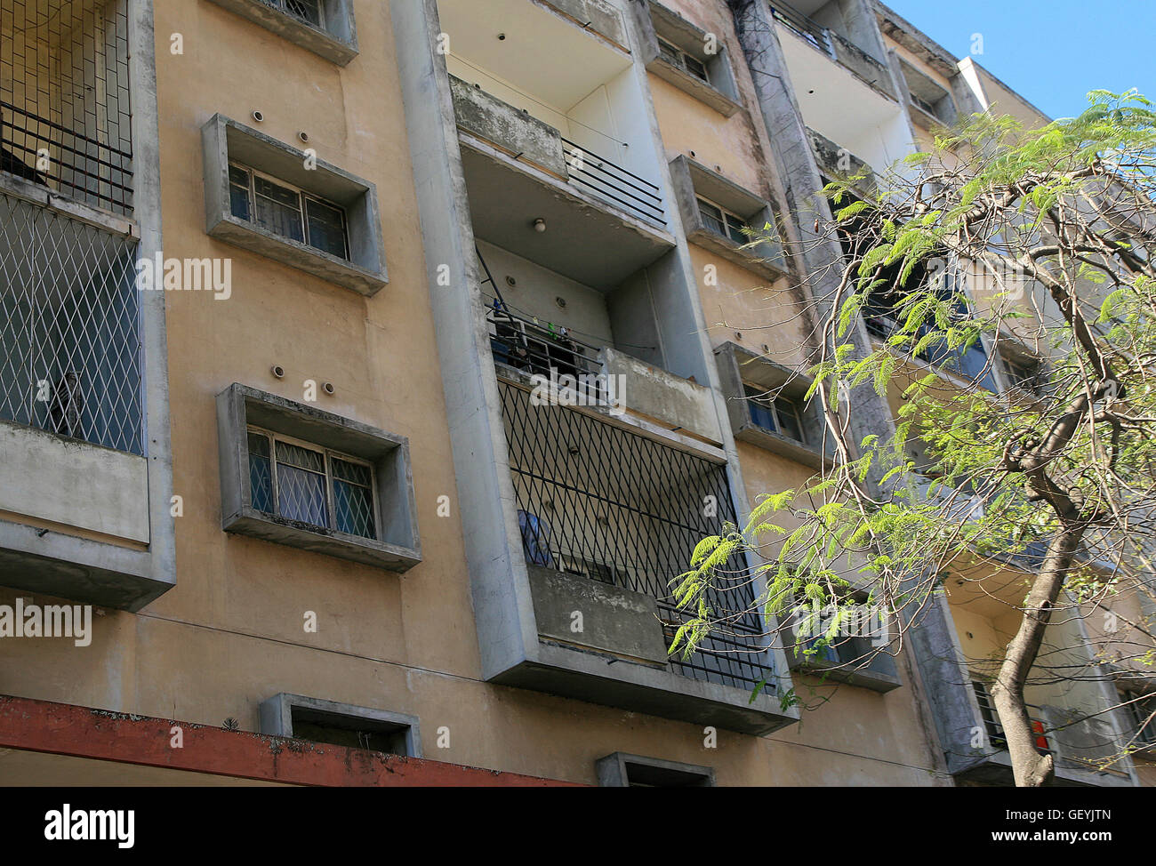 Apartment building, Maputo, Mozambique Stock Photo - Alamy