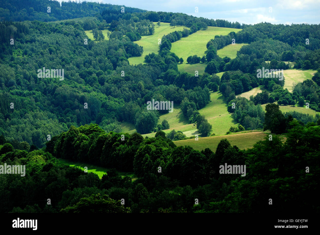 dolnoslaskie, landscape, zagorze sl, silesia, poland, lower silesia ...