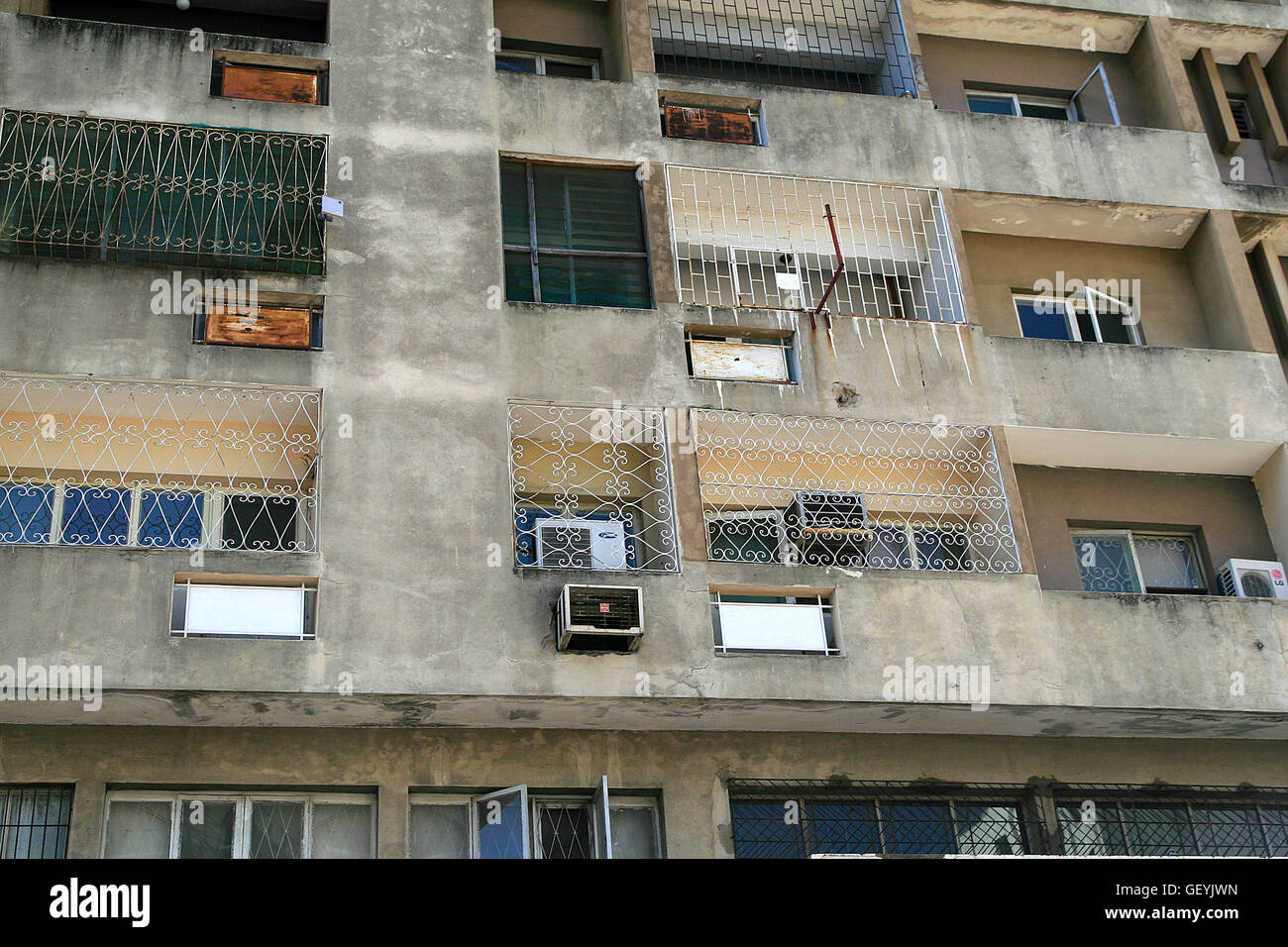 Apartment building, Maputo, Mozambique Stock Photo - Alamy