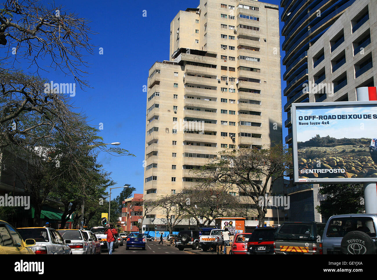 Street scene, Maputo, Mozambique Stock Photo - Alamy