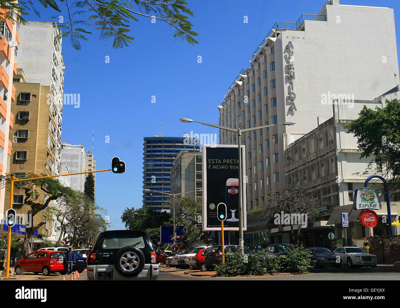 Street scene, Maputo, Mozambique Stock Photo, Royalty Free Image ...