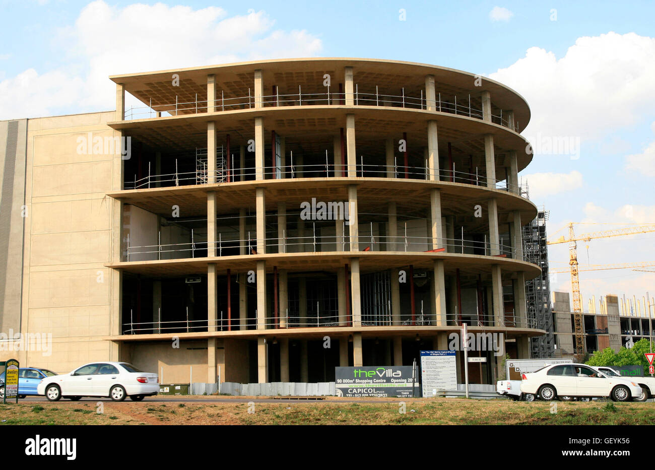 The Villa Mall; Incomplete due to bankruptcy, Moreleta Park, Pretoria ...