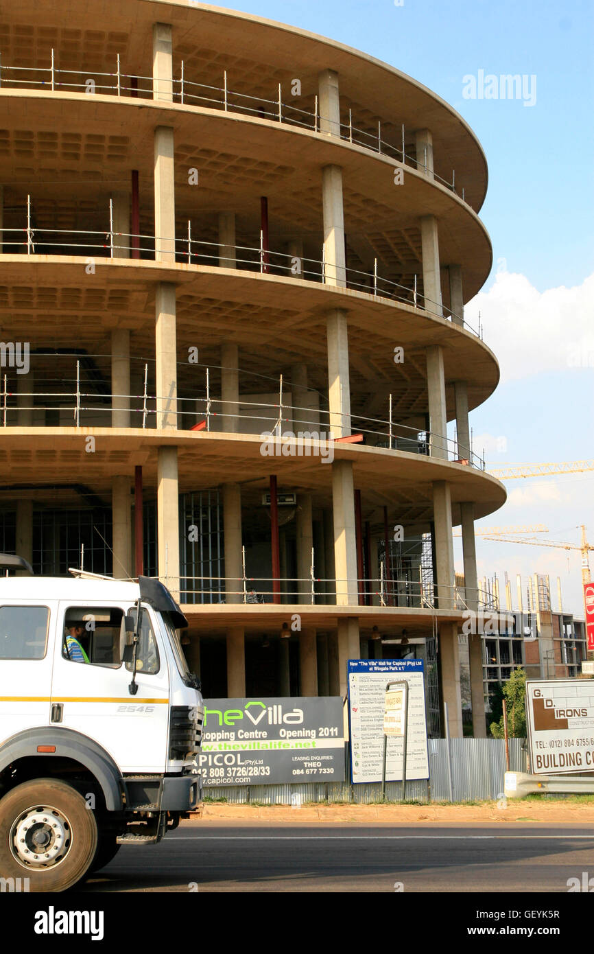 The Villa Mall; Incomplete due to bankruptcy, Moreleta Park, Pretoria ...