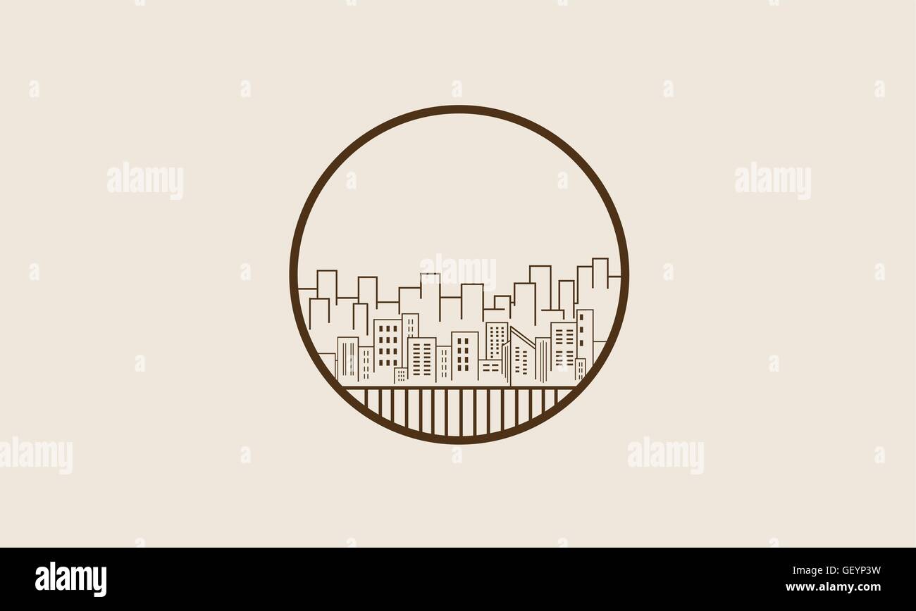 City silhouette vector art Stock Vector Image & Art - Alamy