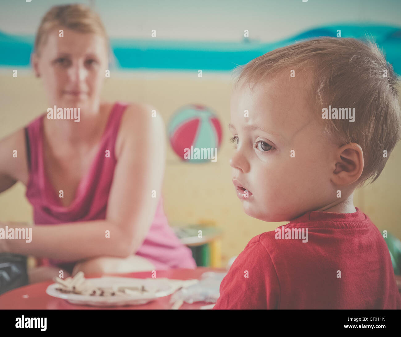 Family childminding childminder hi-res stock photography and images - Alamy