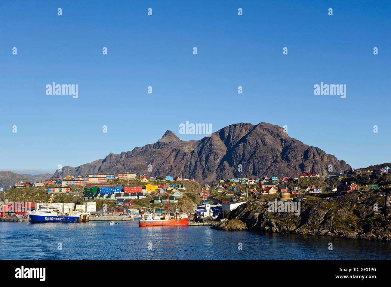 Sisimiut port hi-res stock photography and images - Alamy