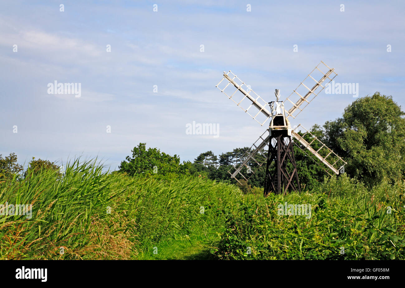 A path leading to Boardman's Drainage Mill by the River Ant on the ...