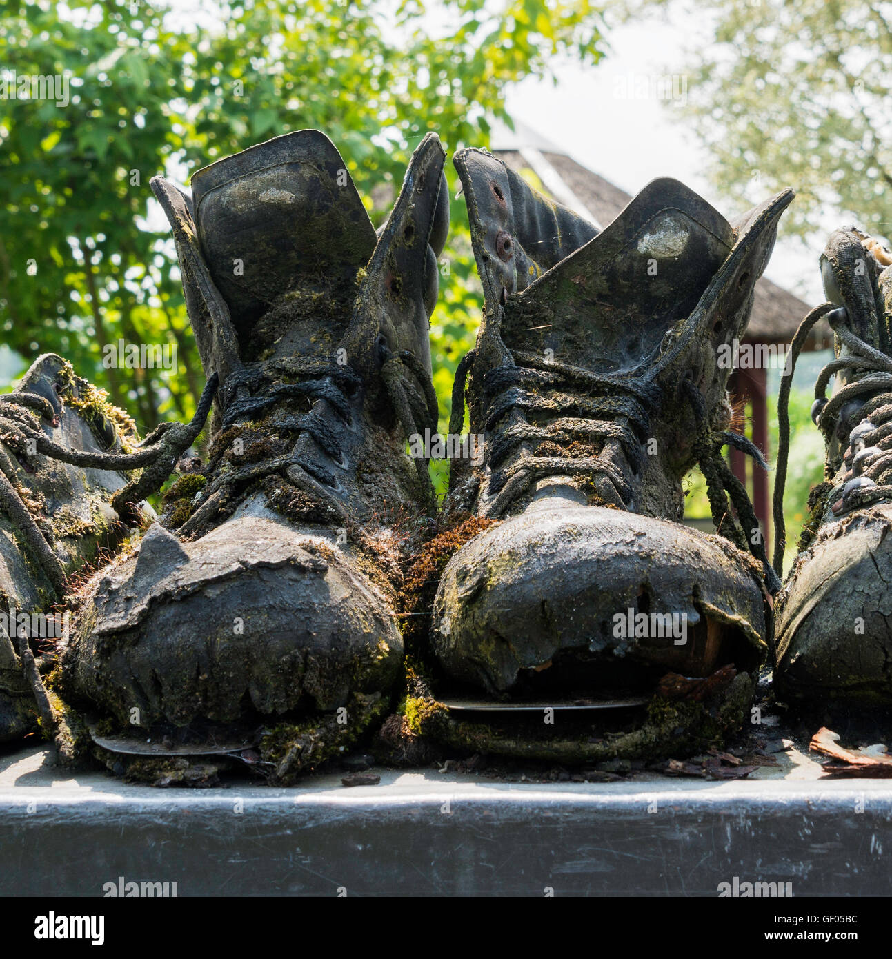 Worn out shoes hi-res stock photography and images - Alamy