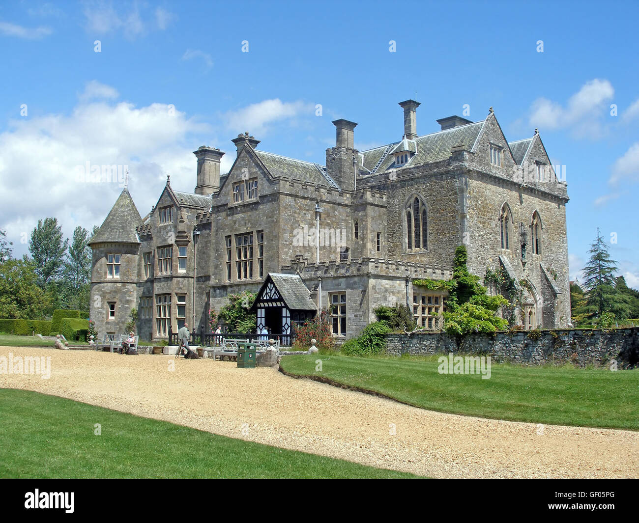 Old stately home in the UK for tourists Stock Photo - Alamy