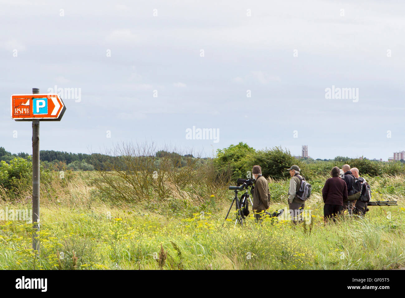 Birdwatchers, birding, birders, wildlife observation binoculars, scopes ...