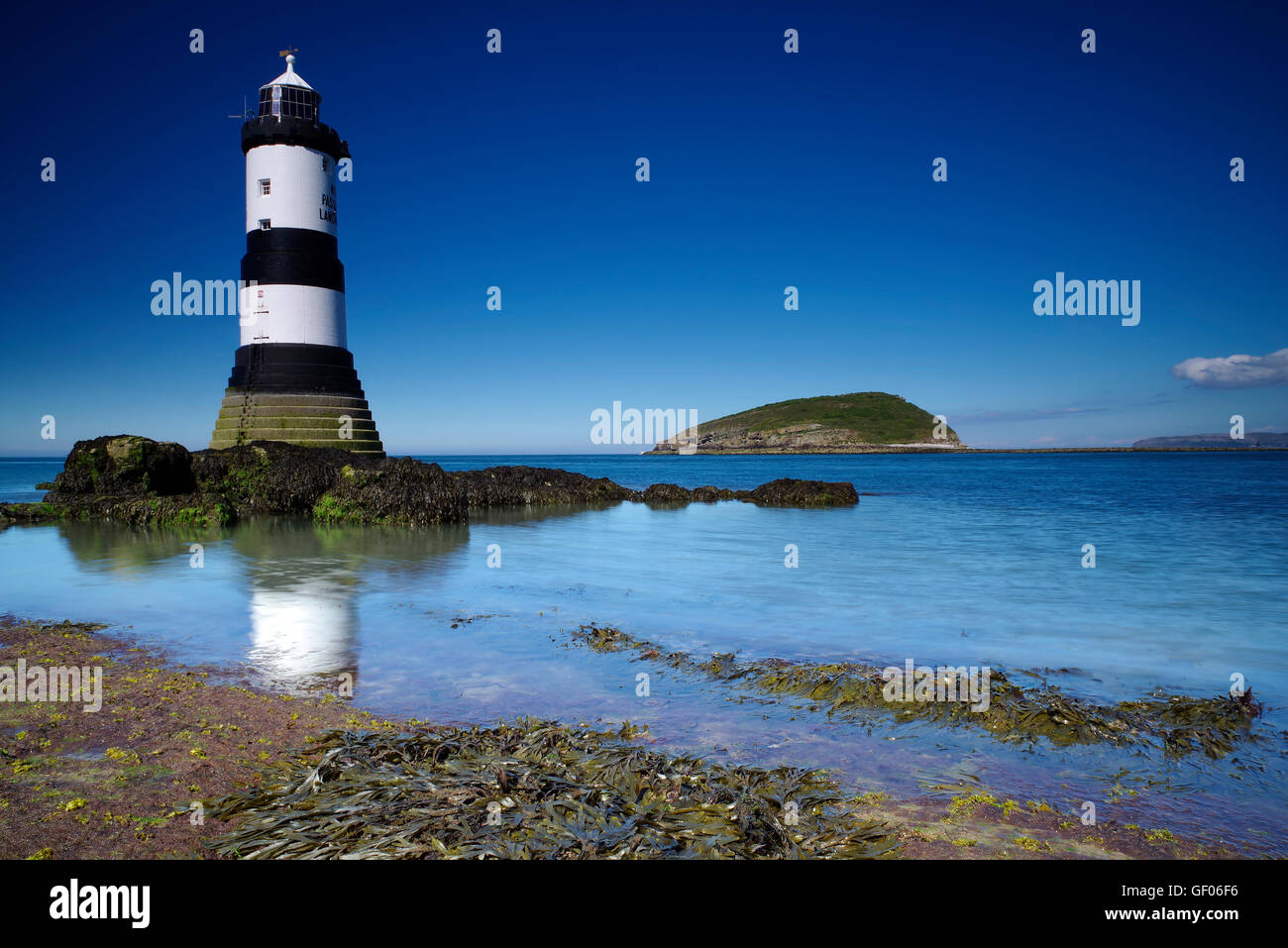 Penmon Lighthouse, Llanfaes, Anglesey Stock Photo - Alamy