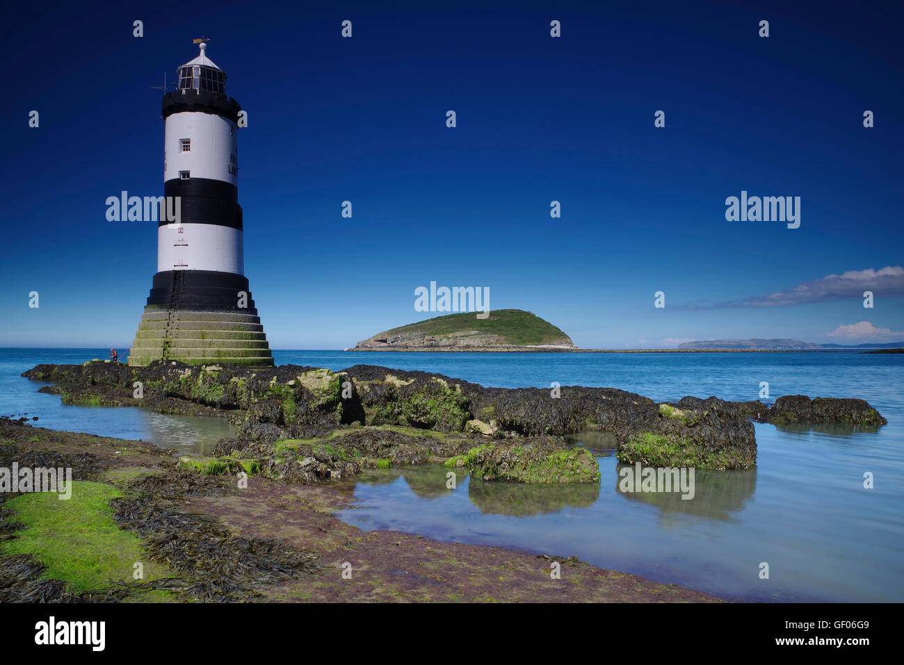 Penmon Lighthouse, Llanfaes, Anglesey Stock Photo - Alamy