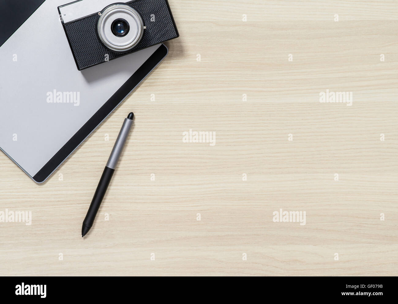 Top view of the table Stock Photo - Alamy