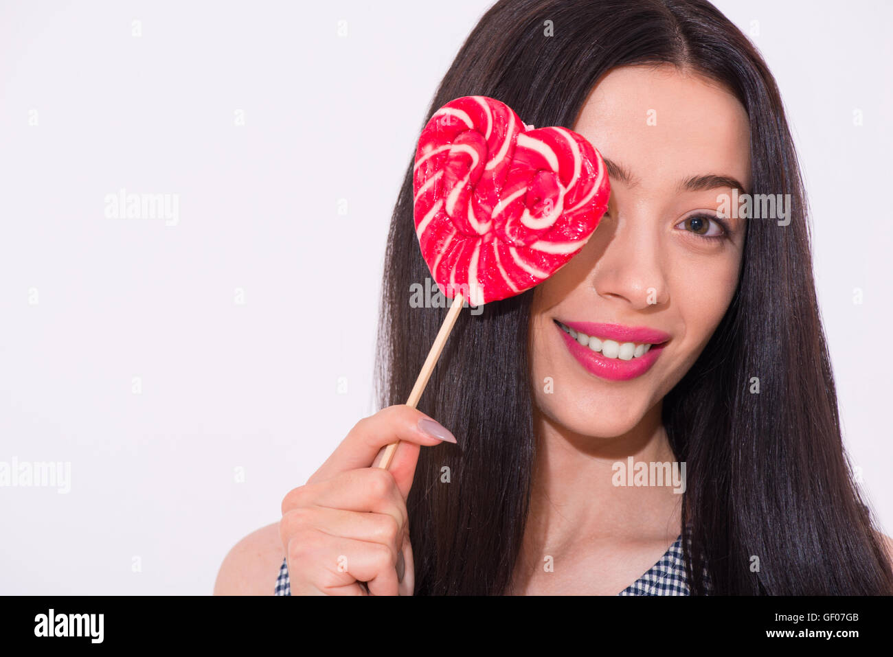 Lollypop person hi-res stock photography and images - Alamy