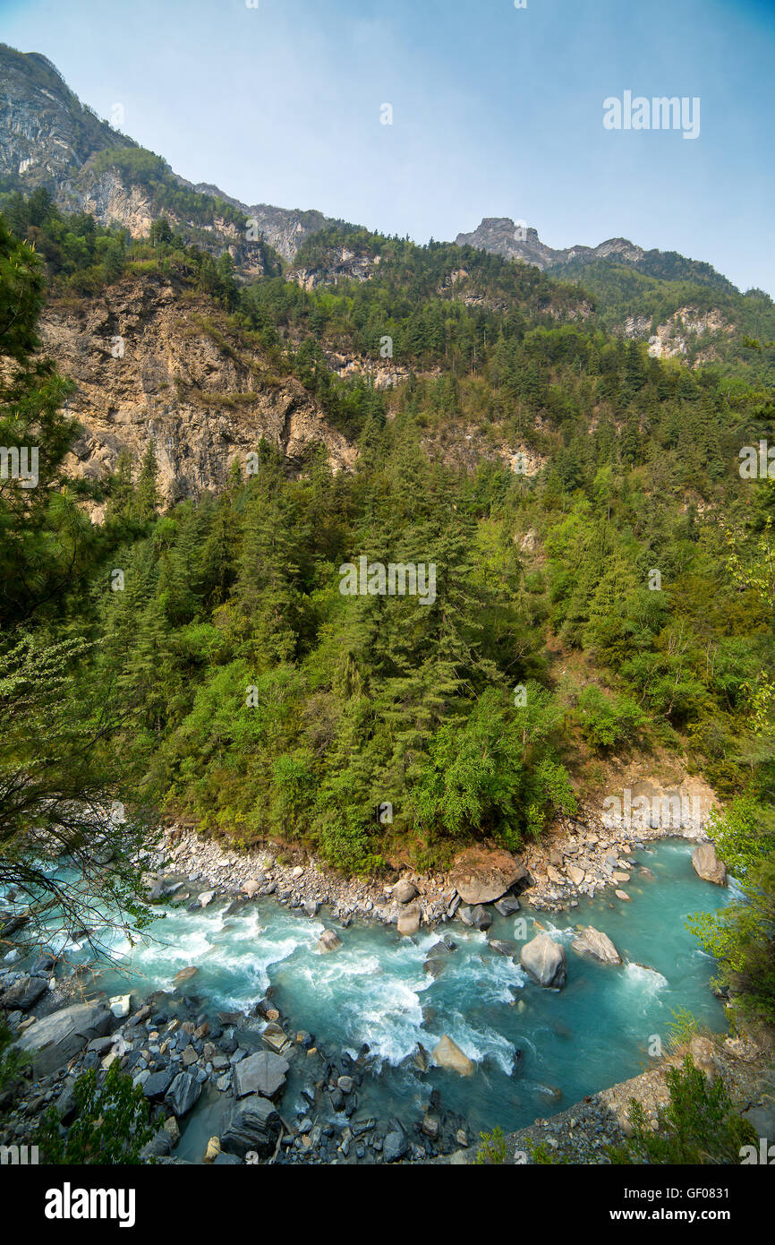 Landscape in nepal hi-res stock photography and images - Alamy