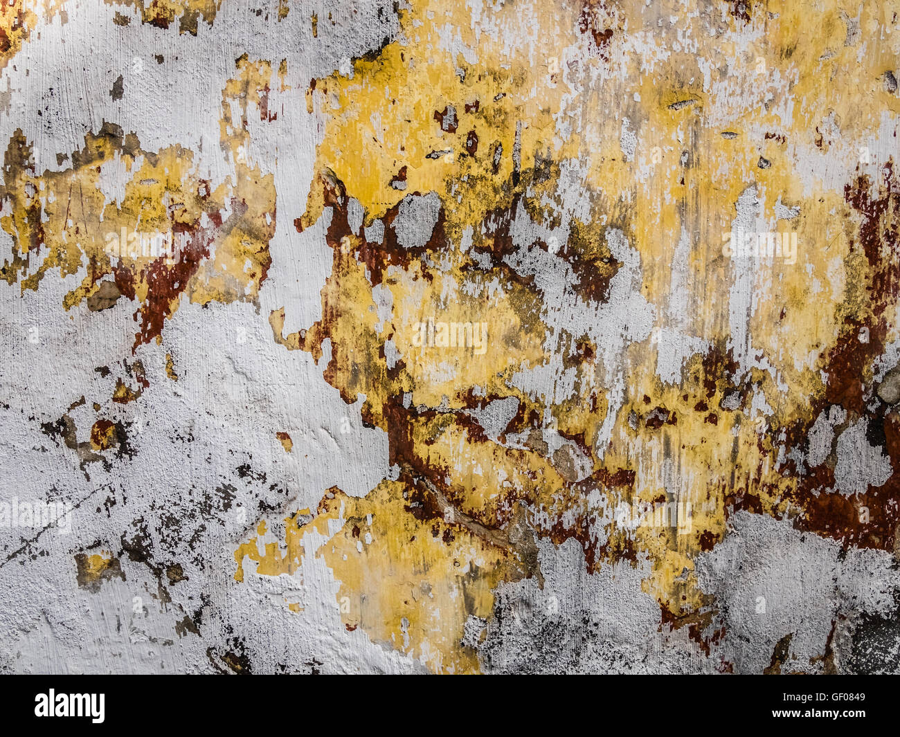 Rough abstract wall pattern on a wall of an old ruined building Stock ...