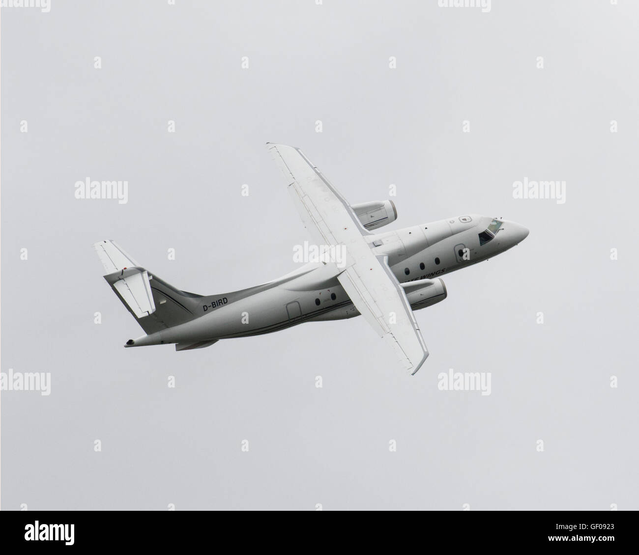 Dornier 328-300 or Dornier 328JET flying at the 2016 Farnborough ...