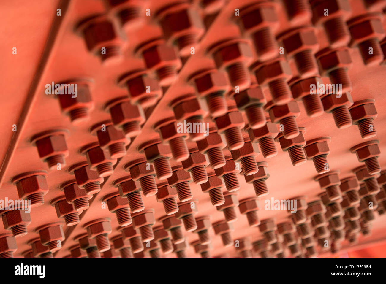 nuts and bolts pattern Stock Photo - Alamy