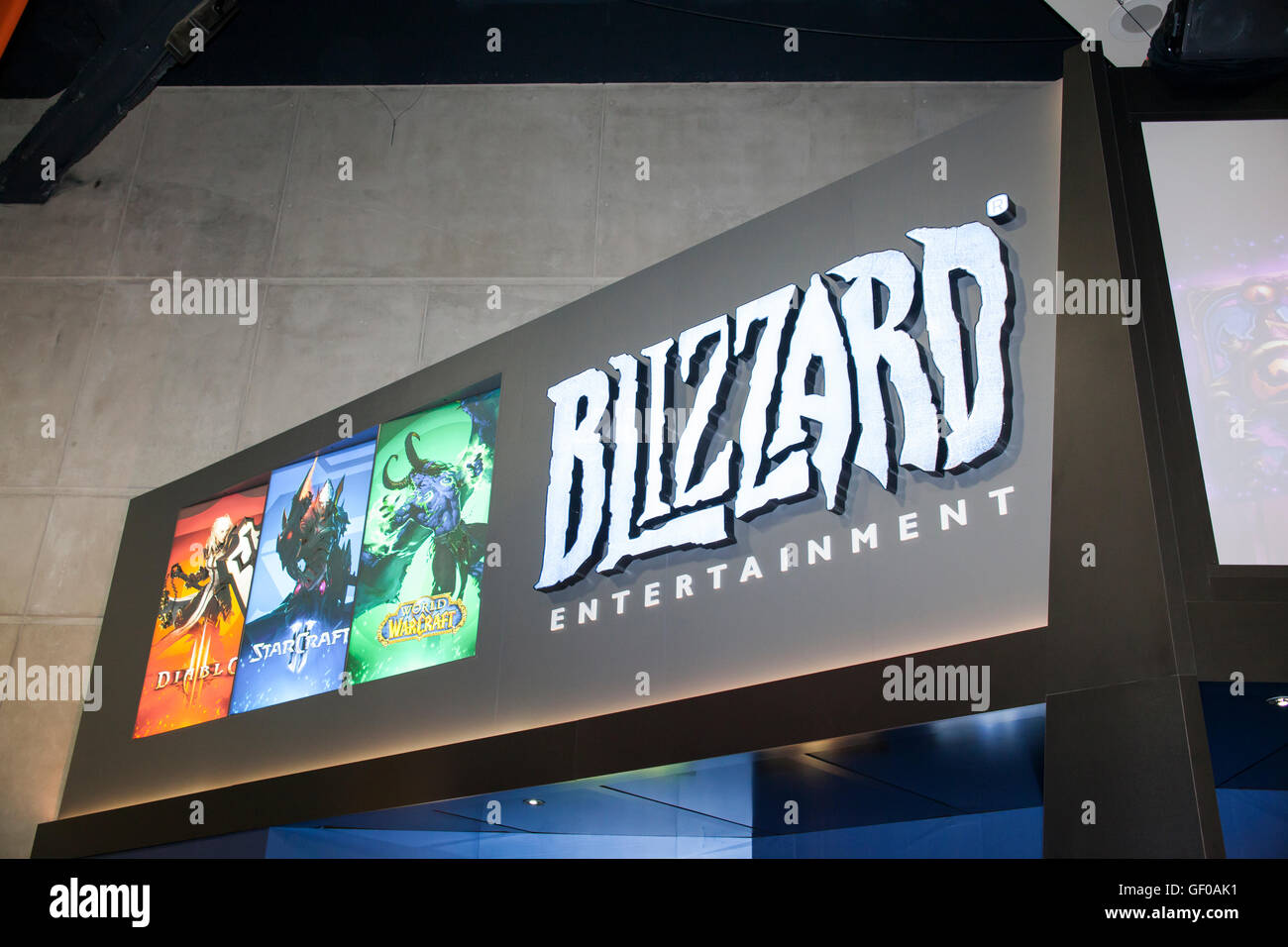 Blizzard entertainment hi-res stock photography and images - Alamy