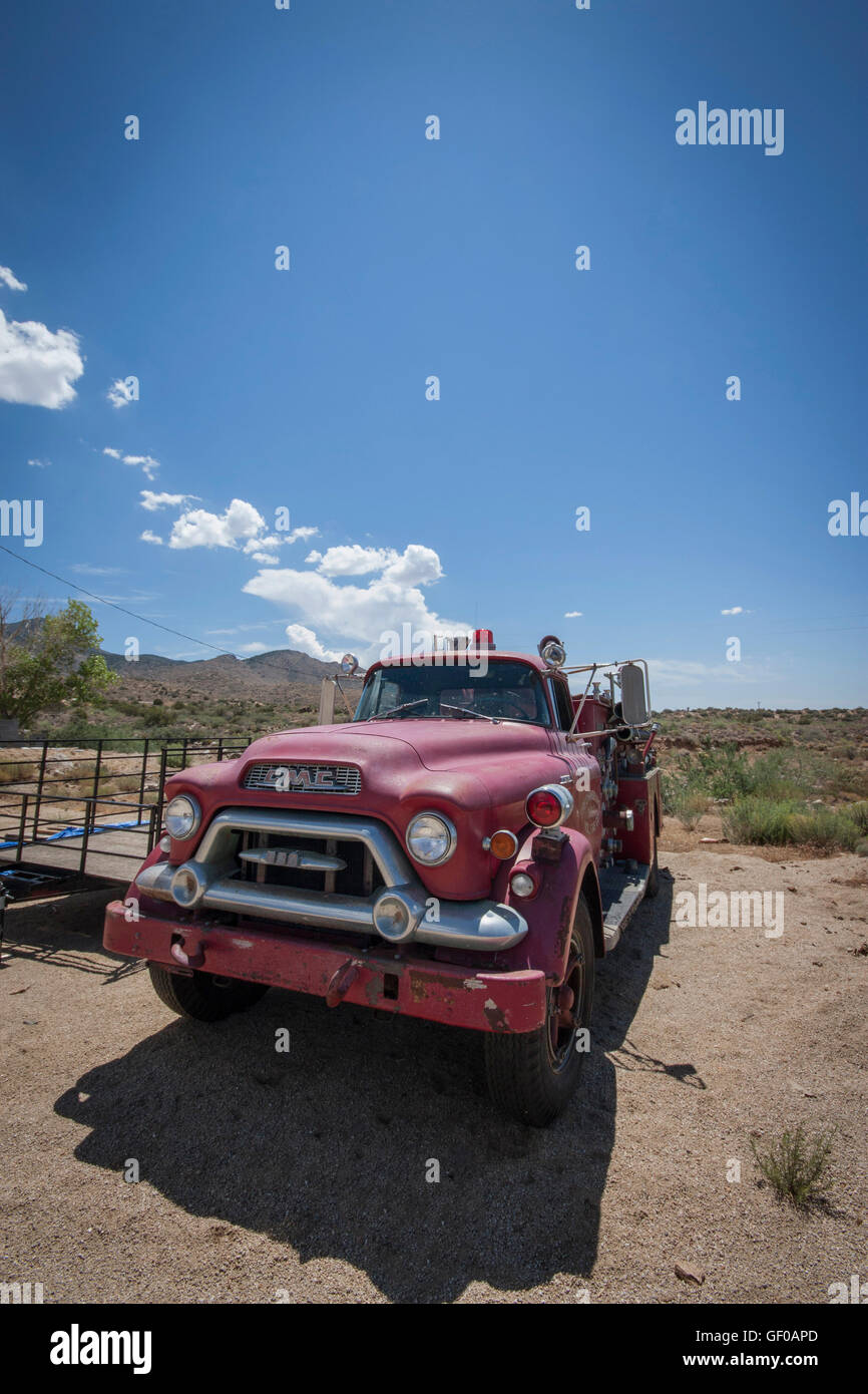 vintage Freemansburg Fire Dept gmc 630 fire truck '55 Chloride Arizona ...