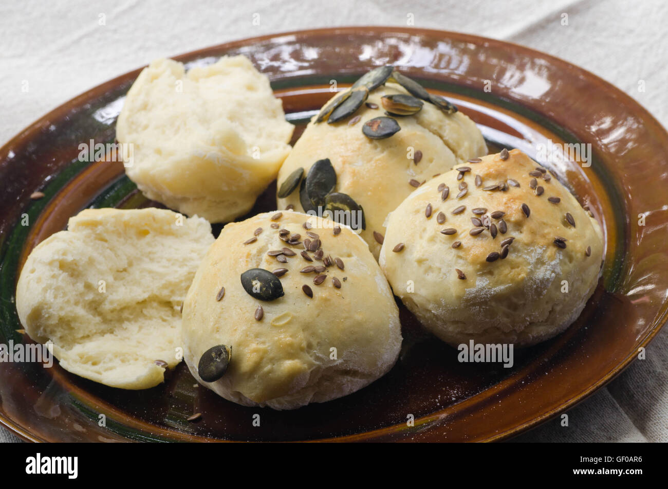 Closeup homemade flax seed hi-res stock photography and images - Alamy