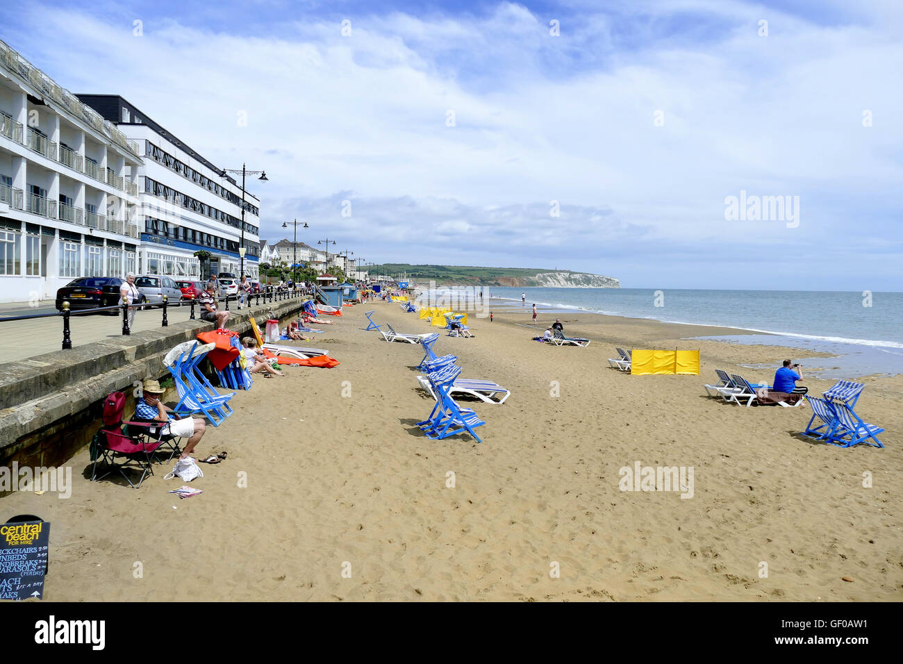 Sandown Isle Of Wight Stock Photos & Sandown Isle Of Wight Stock Images ...