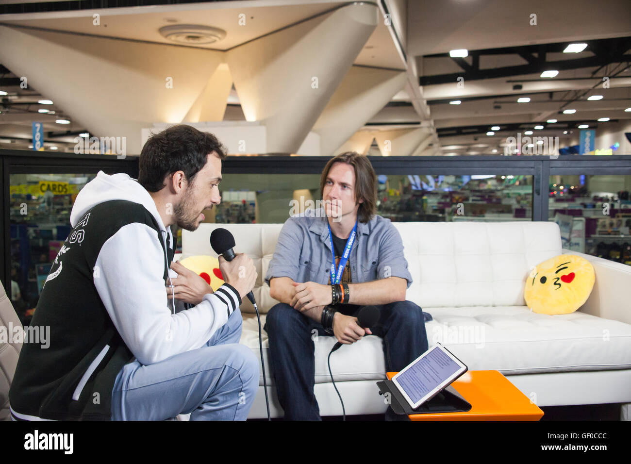 SAN DIEGO COMIC CON: July 22, 2016. Critical Role Game Master Matthew ...